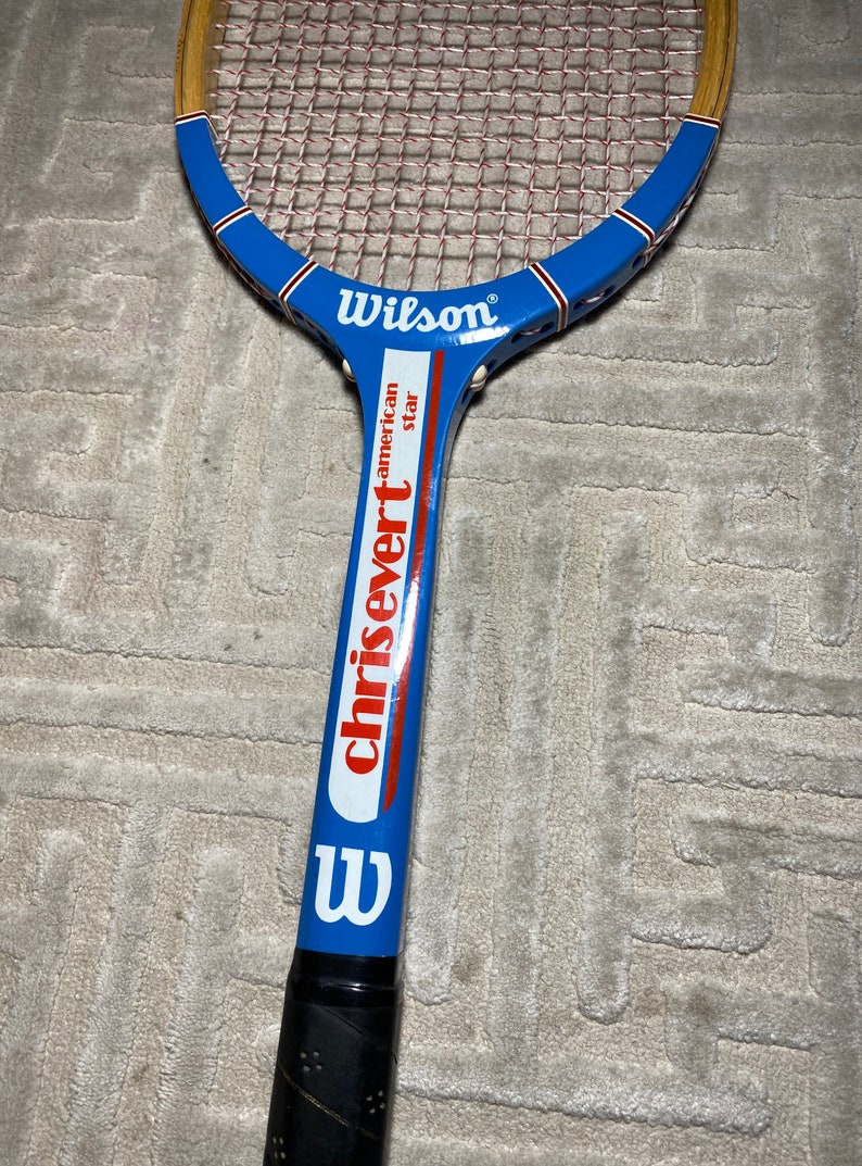 Vintage Wilson Chris Evert American Star Racket - Etsy