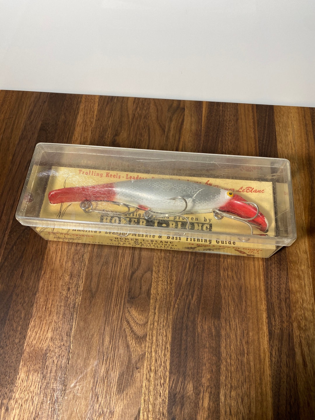 Vintage Homer Leblanc American Fishing Lure - Etsy