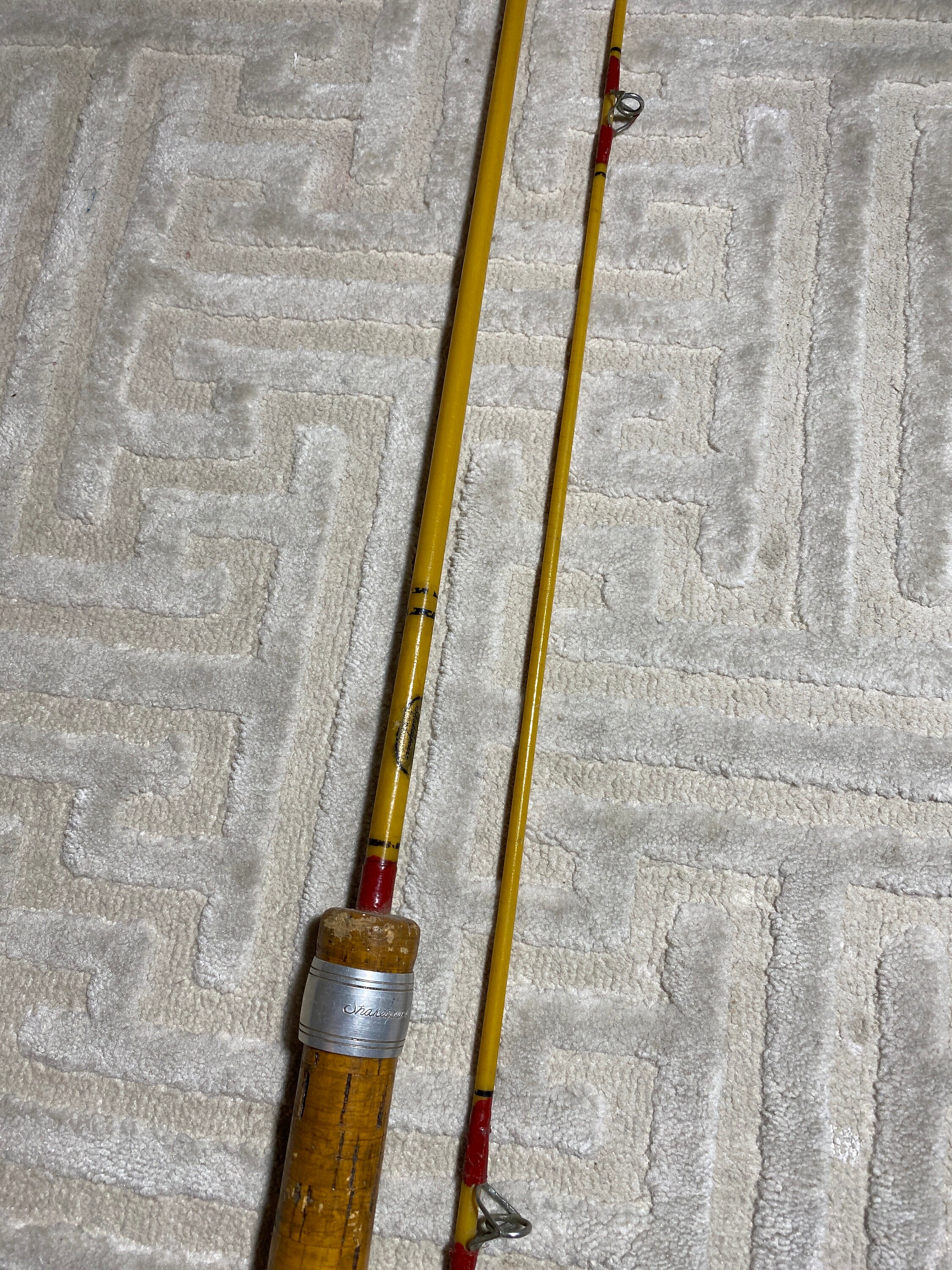 Vintage Shakespeare Howald Wonderod Fishing Pole - Etsy