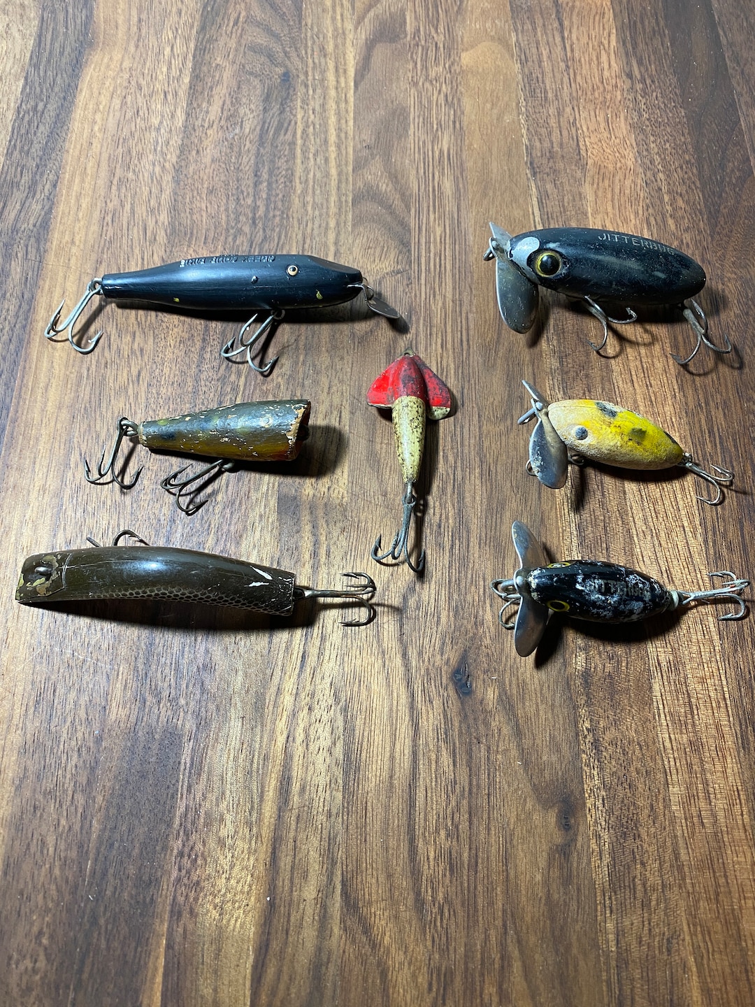 Vintage Fishing Lure Set - Etsy