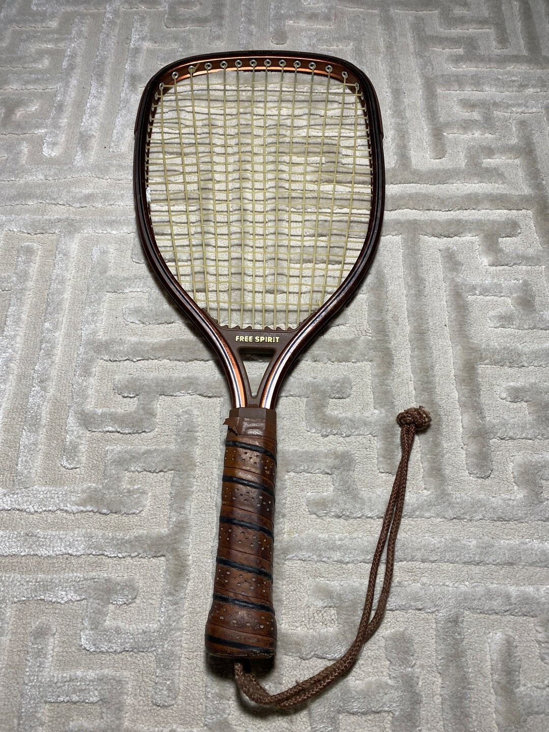 Vintage Free Spirit Racketball Racket - Etsy