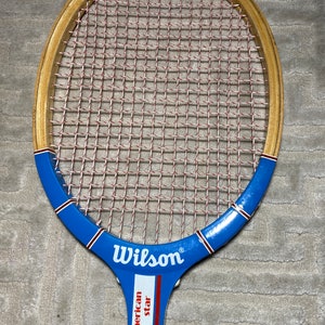 Vintage Wilson Chris Evert American Star Racket - Etsy