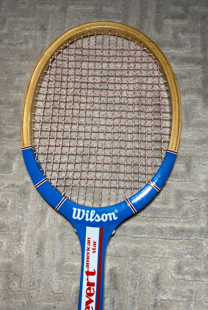 Vintage Wilson Chris Evert American Star Racket - Etsy