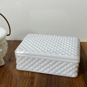 Vintage Milk Glass Decor - Etsy