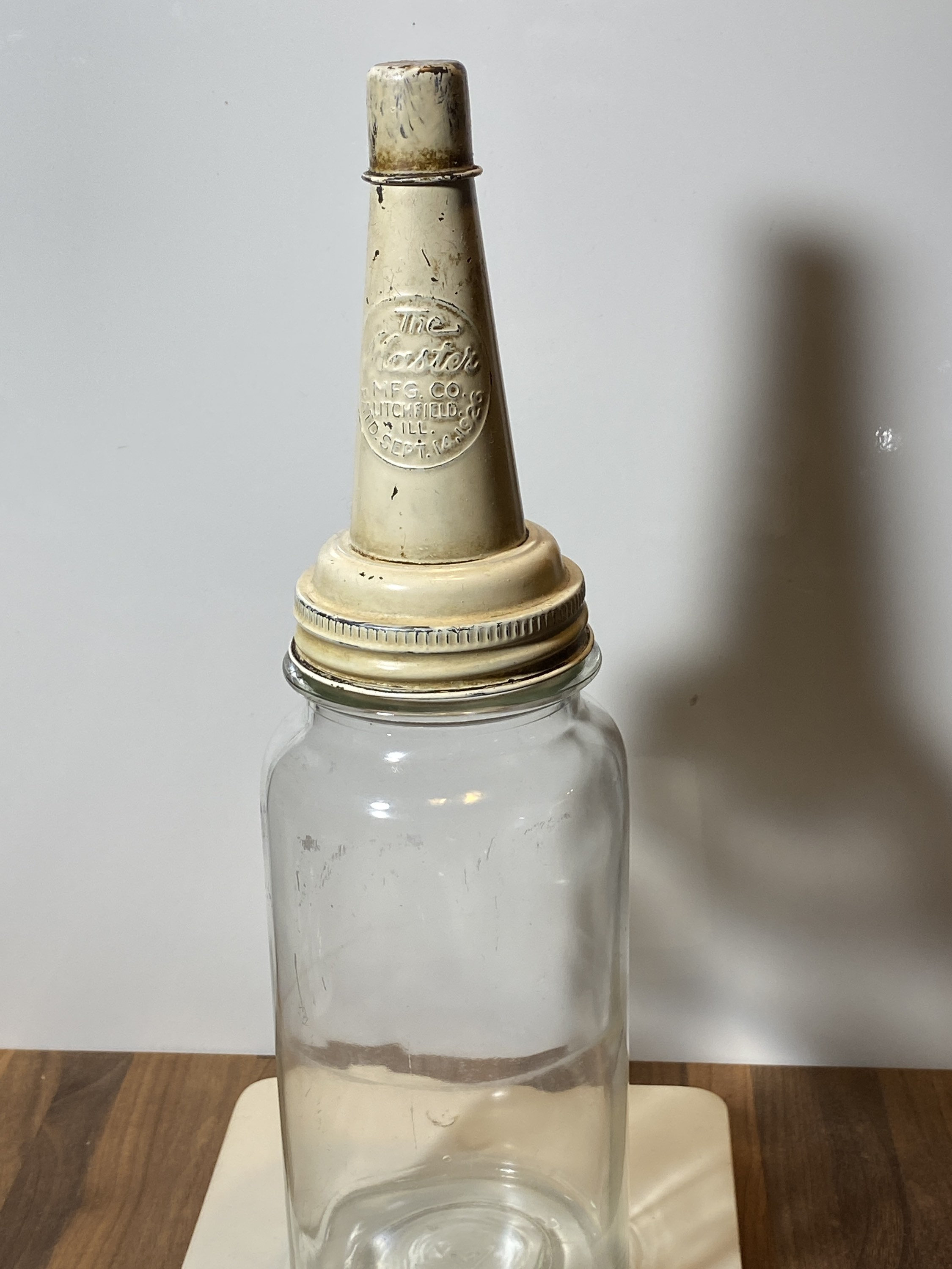 Vintage Oil Bottles With Spouts