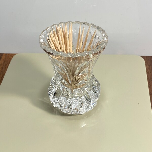 Glass Toothpick Holder - Etsy