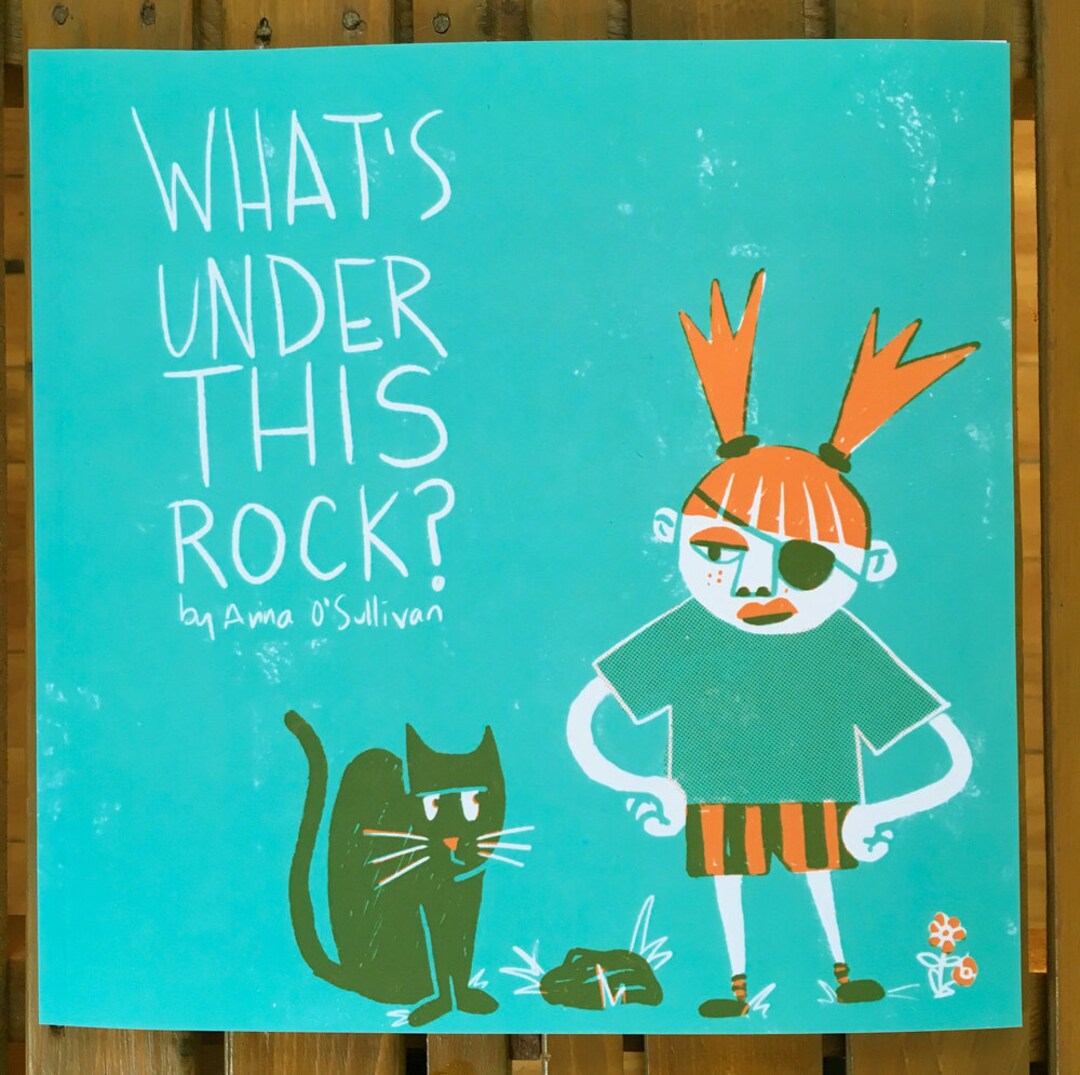 Children's Book: What's Under This Rock? - Etsy