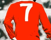 George Best Number 7 - Etsy