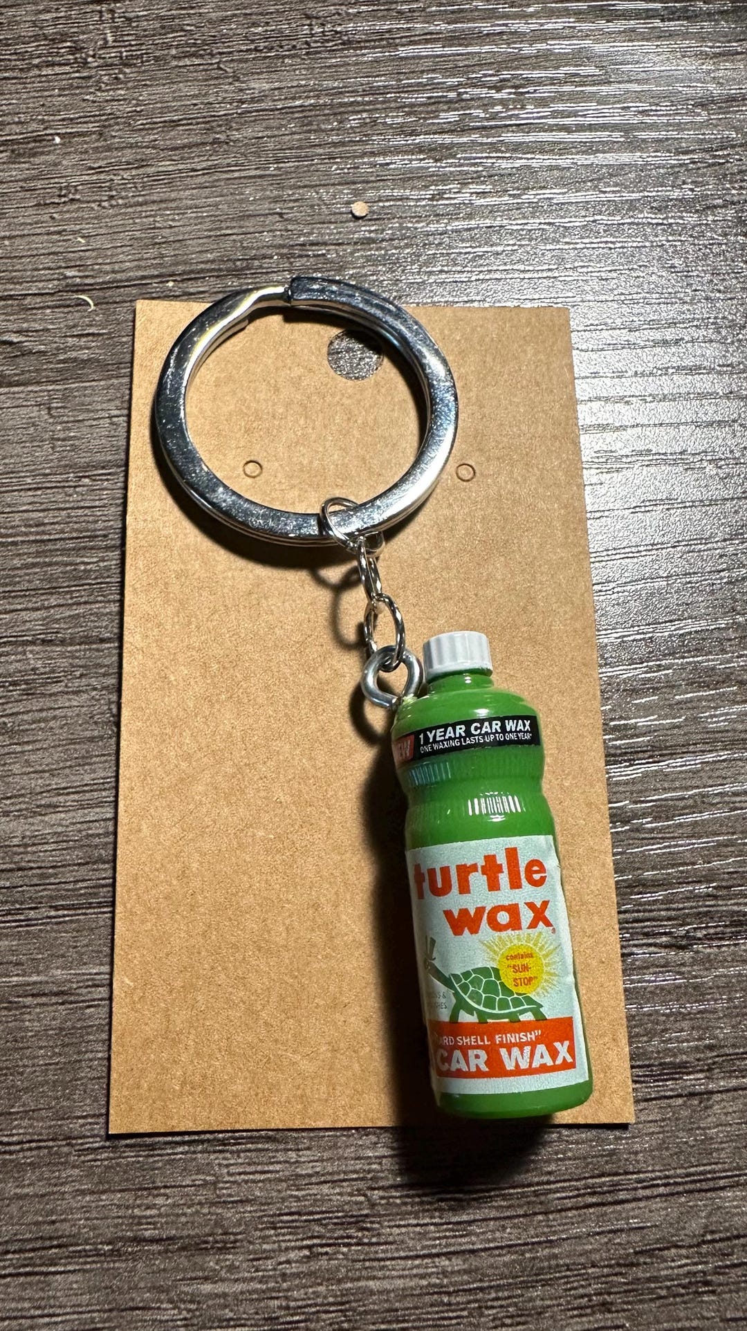 Turtle Wax Key Chain - Etsy