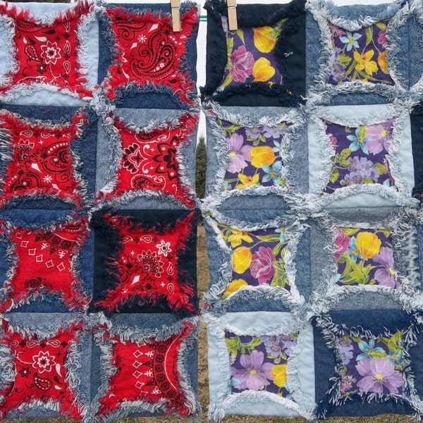 Cathedral Window Quilt Pattern - Etsy