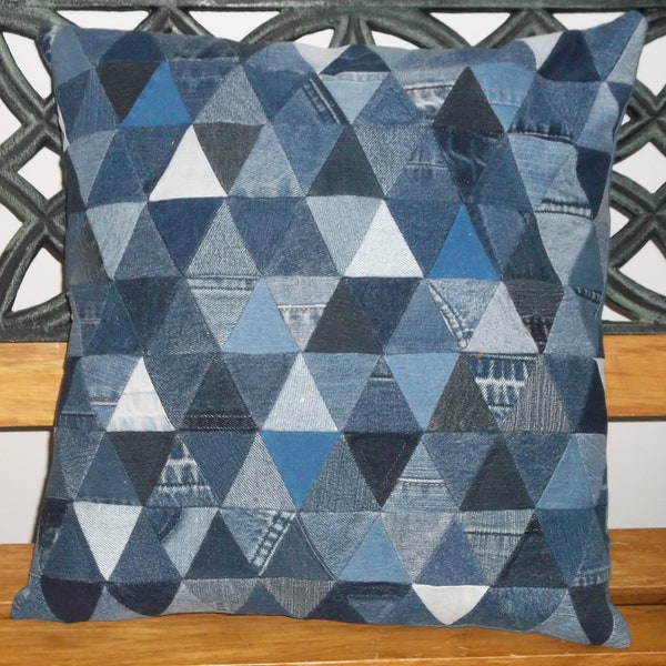 Denim Pillow Covers - Etsy
