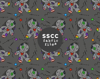 Voodoo Doll Fabric - Etsy
