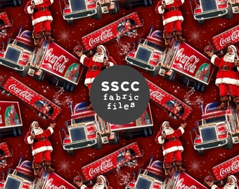 Coca Cola Fabric - Etsy