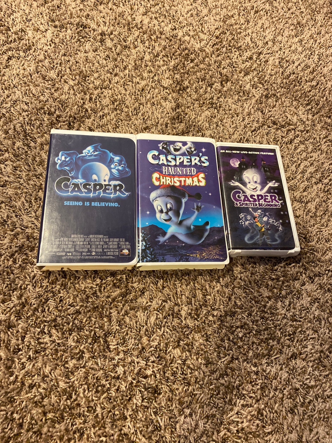 Vintage Family VHS - Casper Lot - 3 Total - Etsy