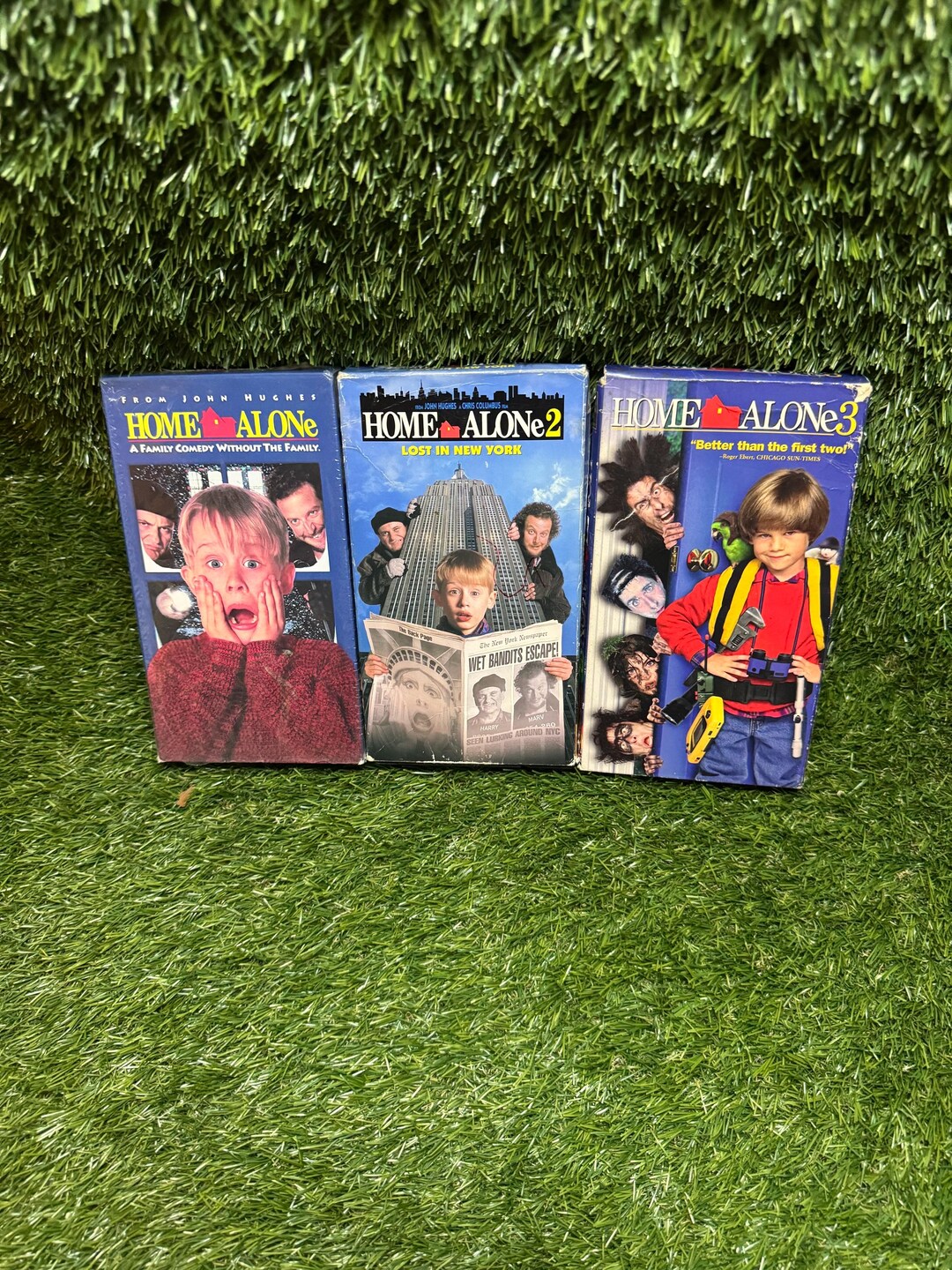 Vintage Family VHS - Home Alone Trilogy - Etsy