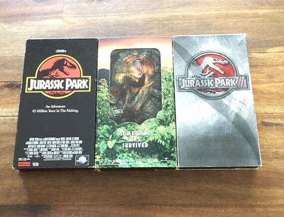 VHS Collection Jurassic Park Lost World Jurassic Park