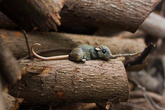Rat Figure Realistic Witch Pet Mouse Fantasy Animal Home Deco - Etsy