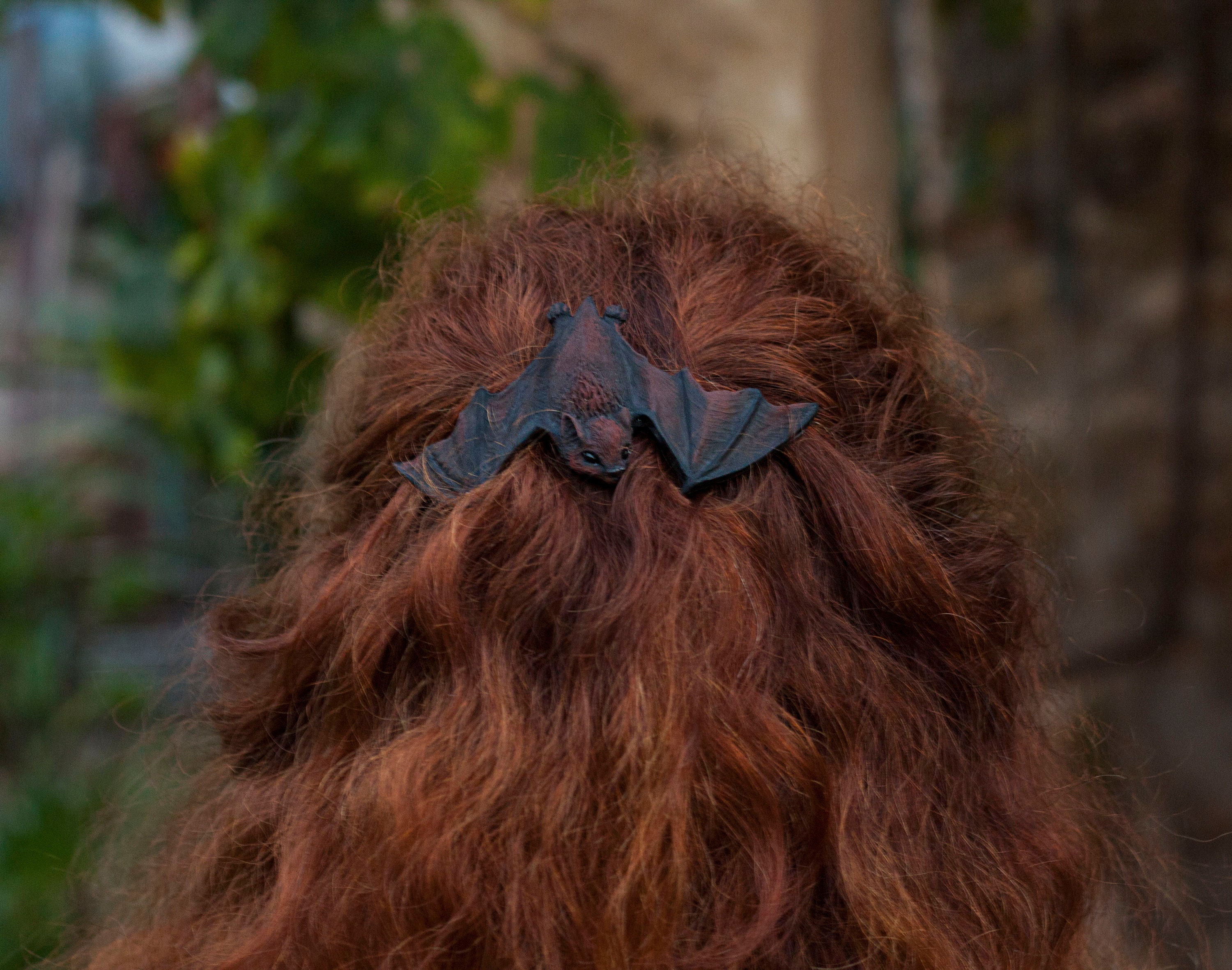 Bat Hairclip Goth Accessory Halloween Hairstyle Witch Hair | Etsy