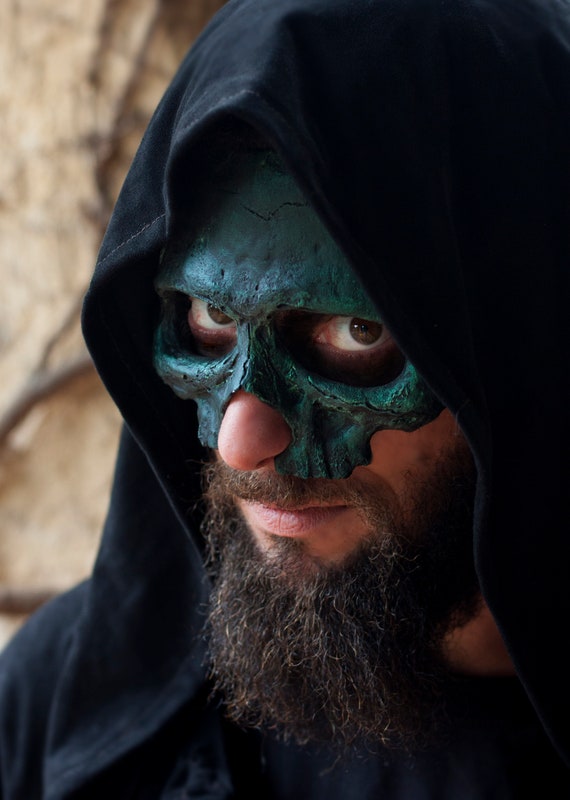 Skull Mask Halloween Costume Accessory Sesin Bone Mask Larp | Etsy