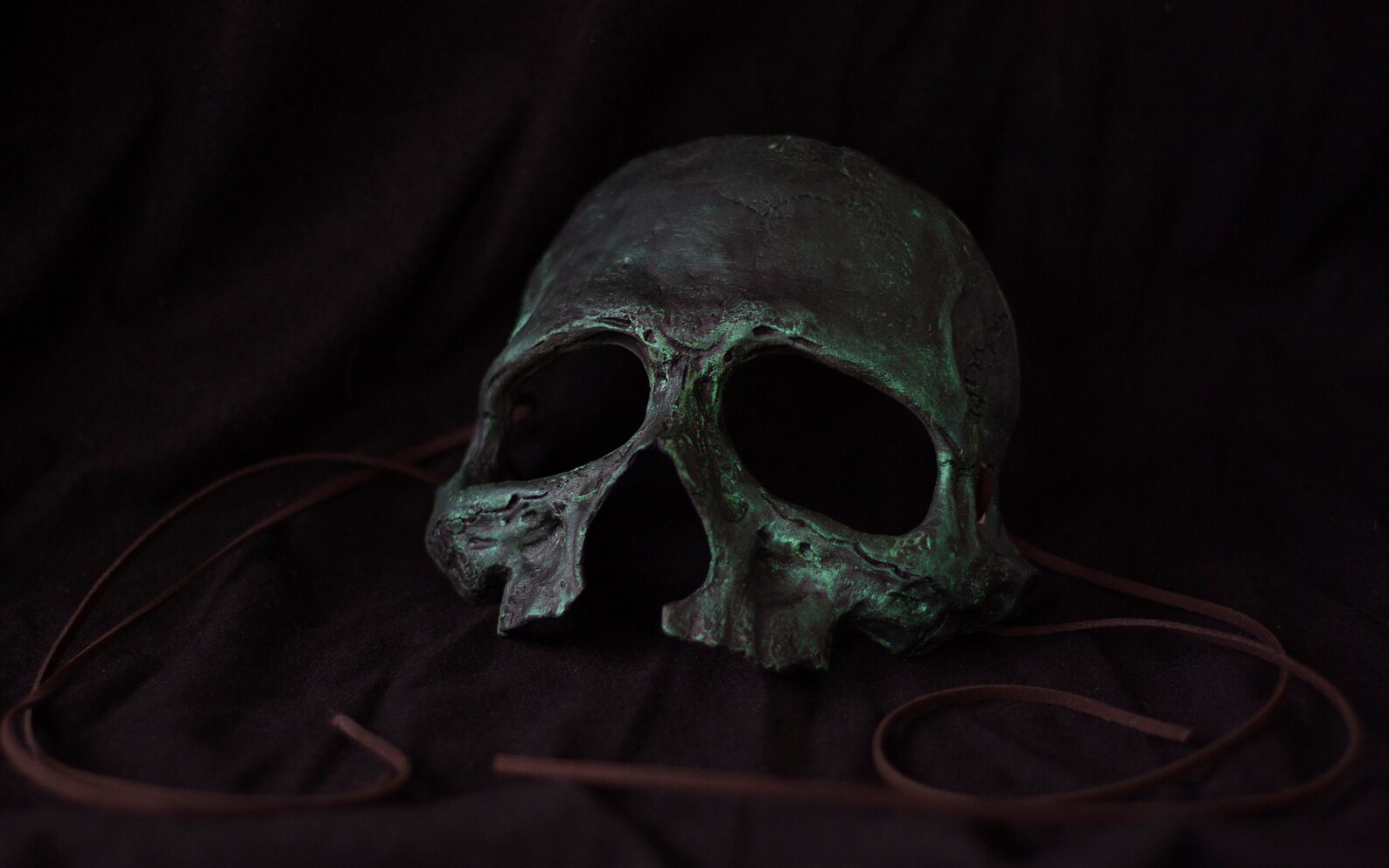 Skull Mask Halloween Costume Accessory Sesin Bone Mask Larp Dark ...