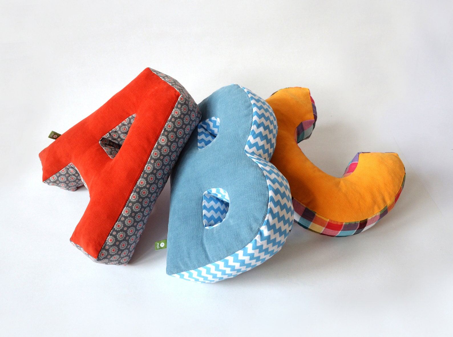 A Cuddly Letter ABC Letter Pillow Cuddly Pillow Name | Etsy