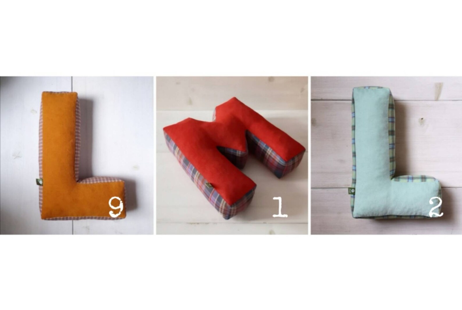 A Cuddly Letter ABC Letter Pillow Cuddly Pillow Name - Etsy