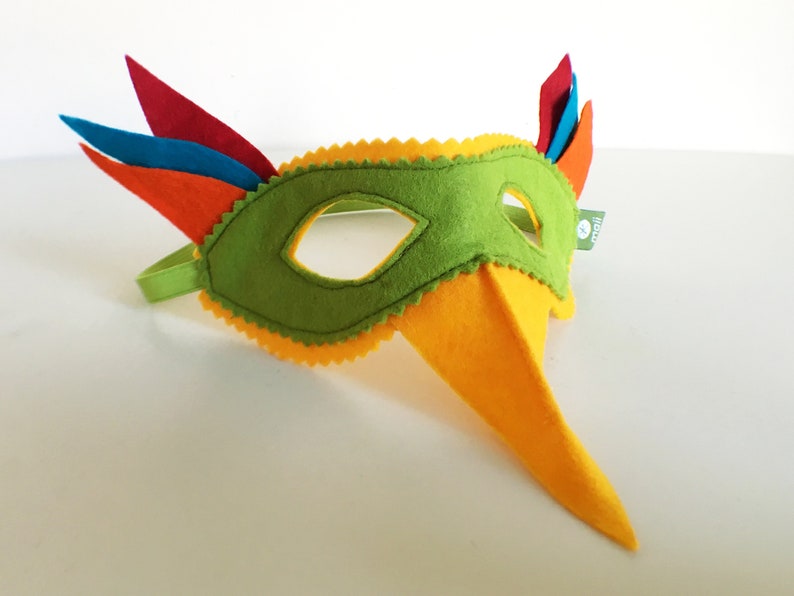 Mask Bird of Paradise, Parrot, Papageno, Cockatoo, Halloween, Halloween ...