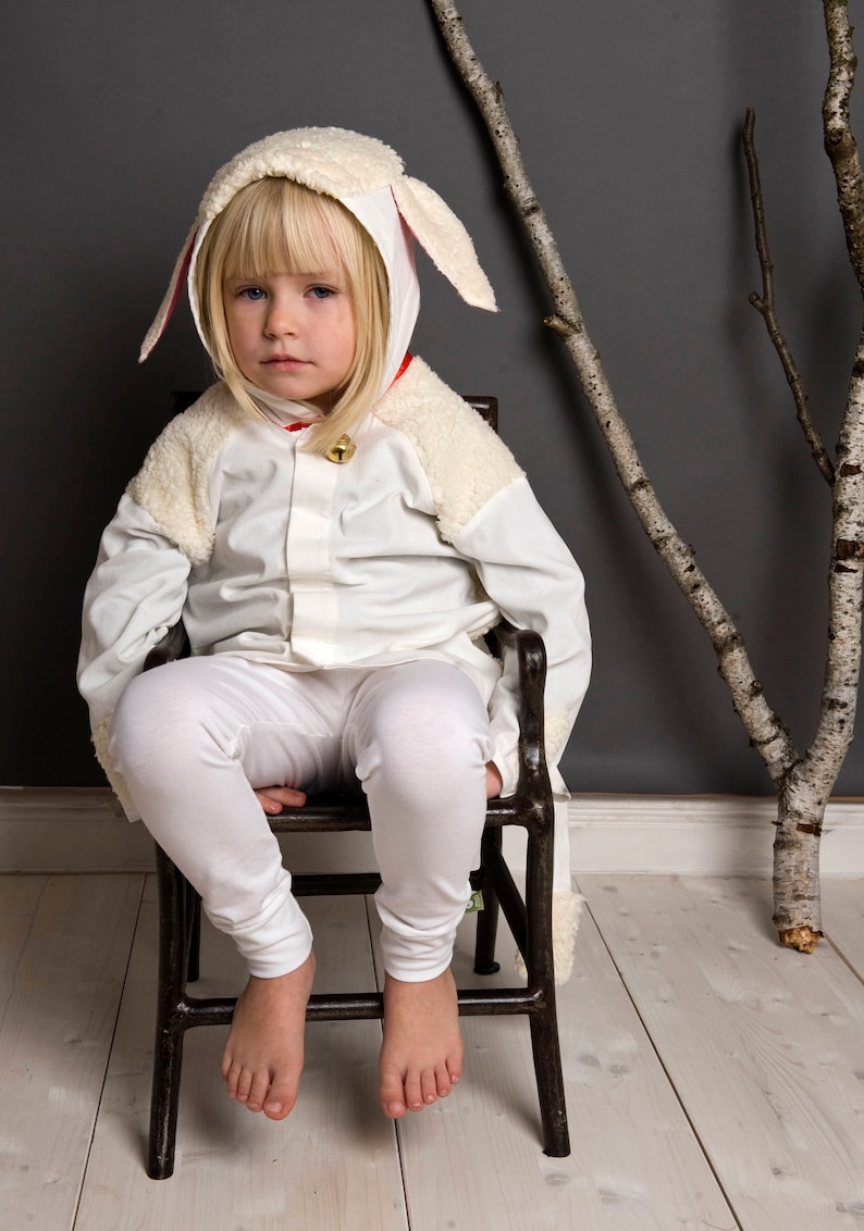 Einzelteile zum Lamm Kostüm Schaf Schäfchen Halloween - Etsy.de