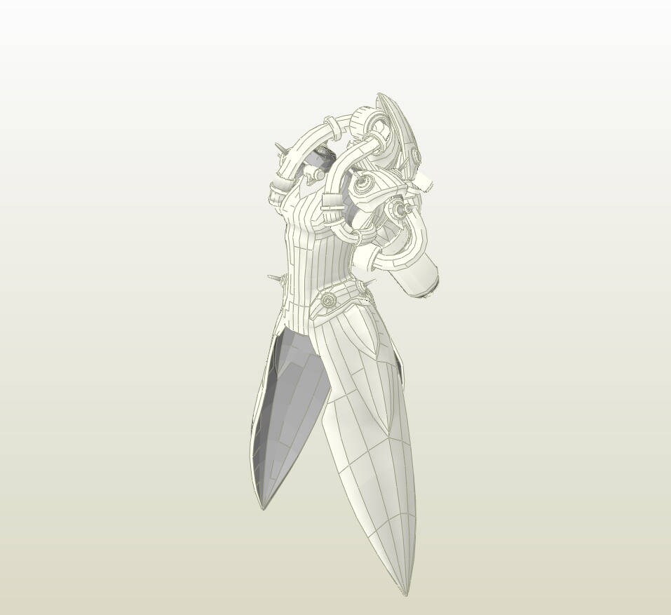 Moira Full Pepakura | Etsy