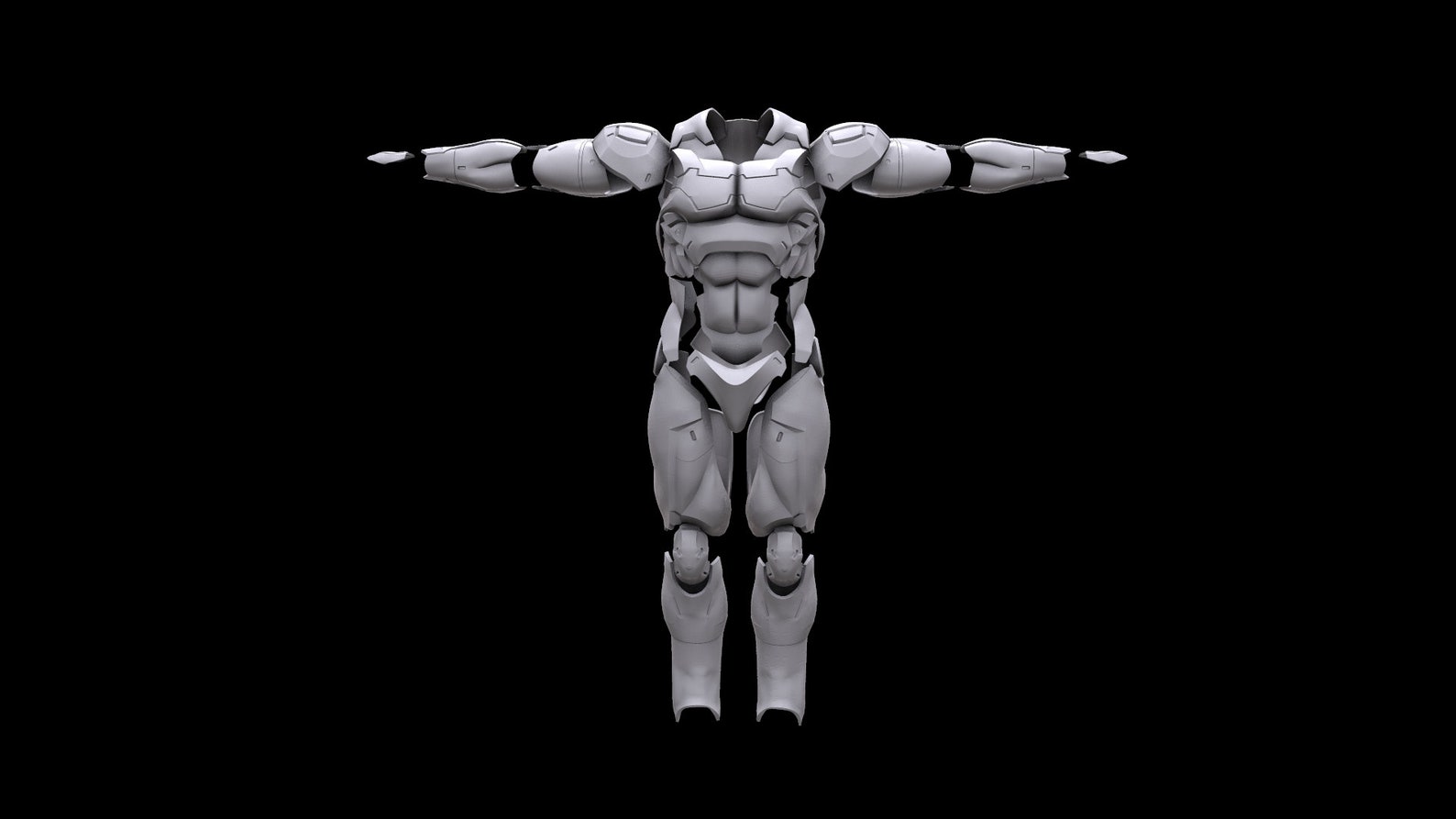 Gray fox Armor 3D print | Etsy