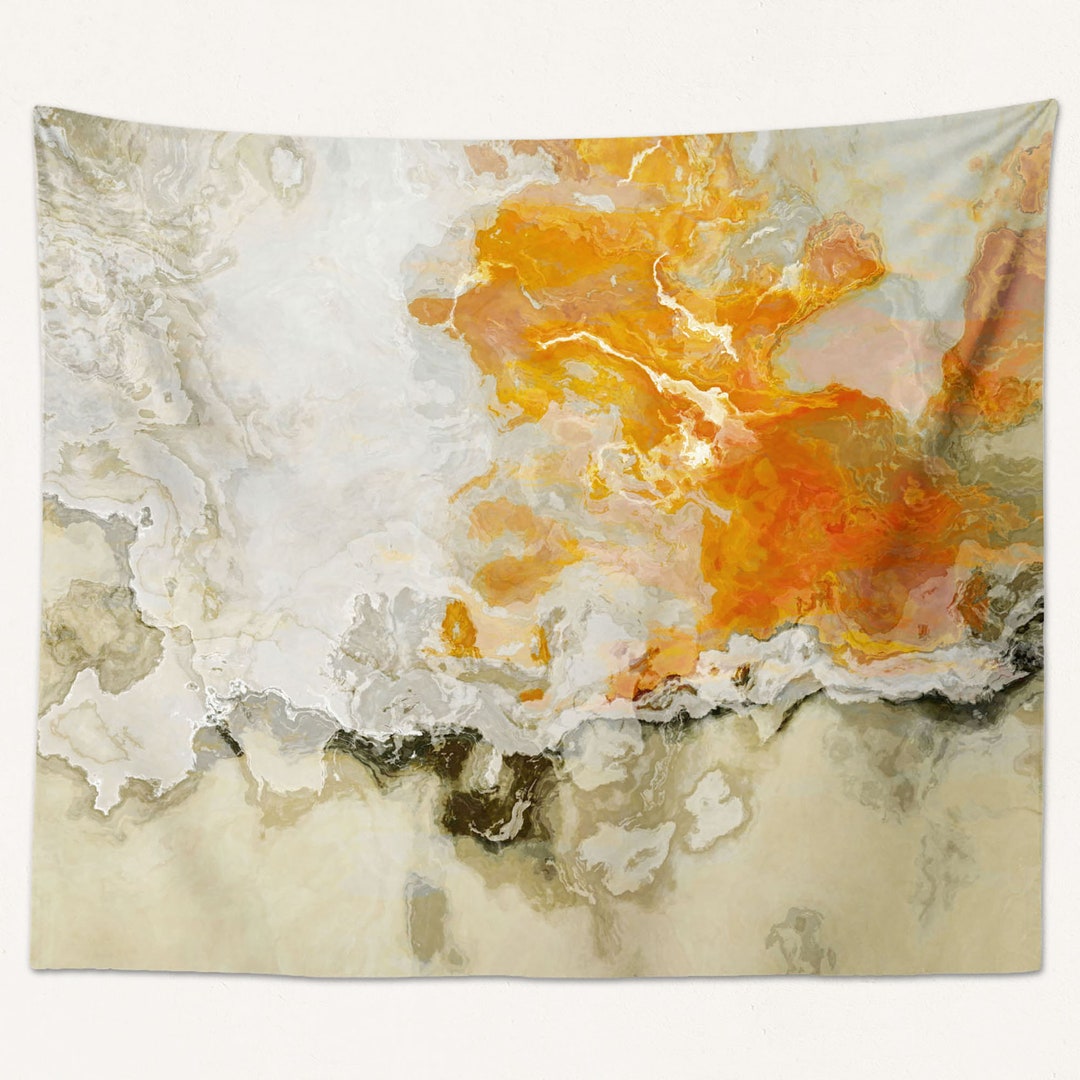 Abstract Art Tapestry Large Wall Hanging, Modern Living Room or Bedroom ...