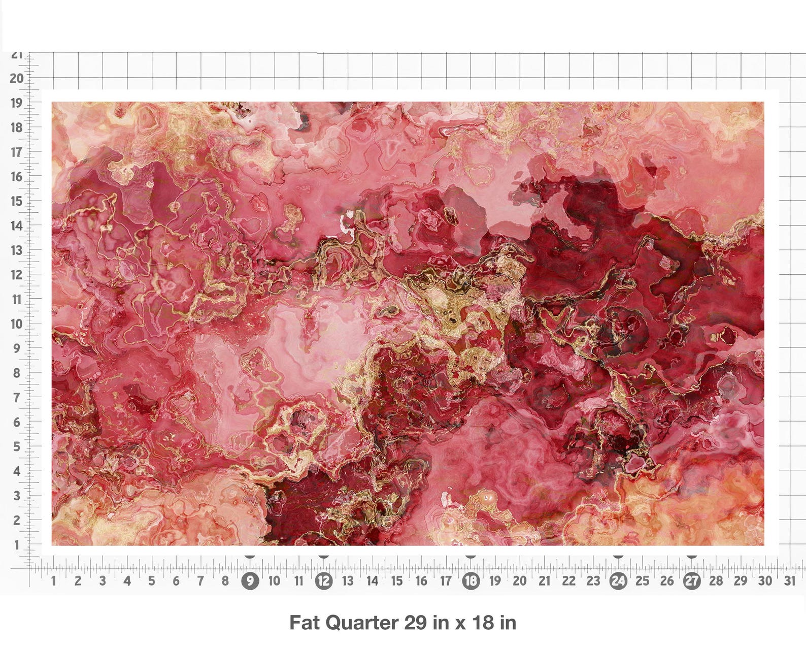 Abstract Art Fabric Printed by the Yard: Polyester Poplin or Pima ...