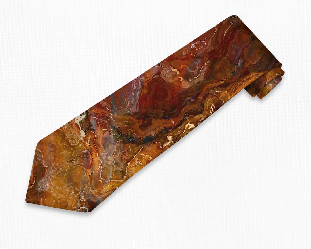 Abstract Art Mens Tie, Modern Mens Necktie, Print Neck Tie for Him ...