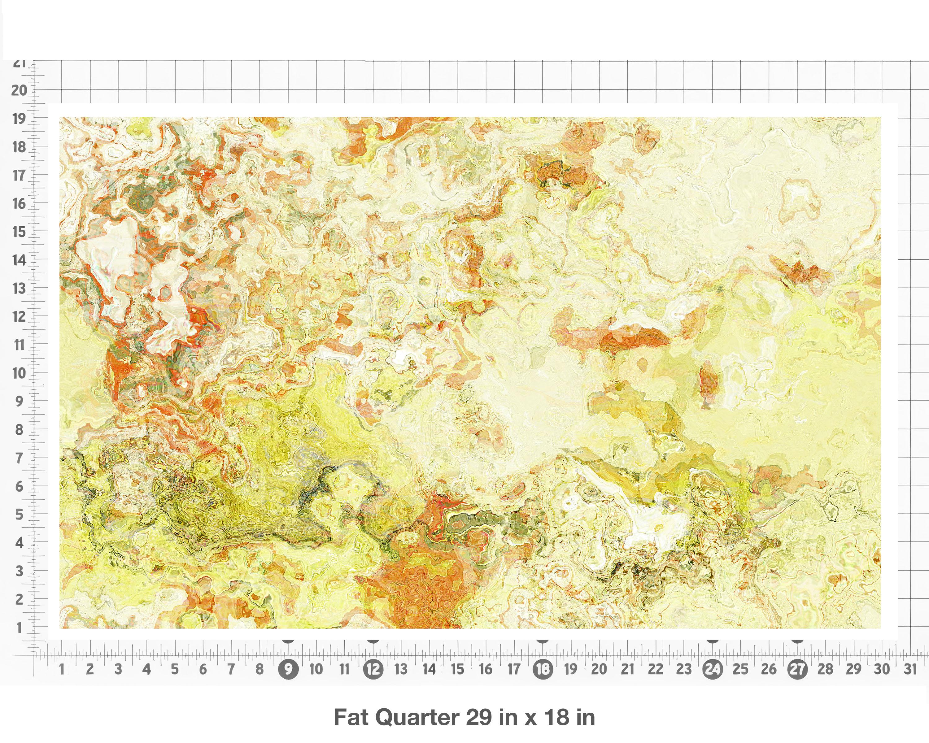 Abstract Art Fabric Printed by the Yard: Polyester Poplin or Pima ...