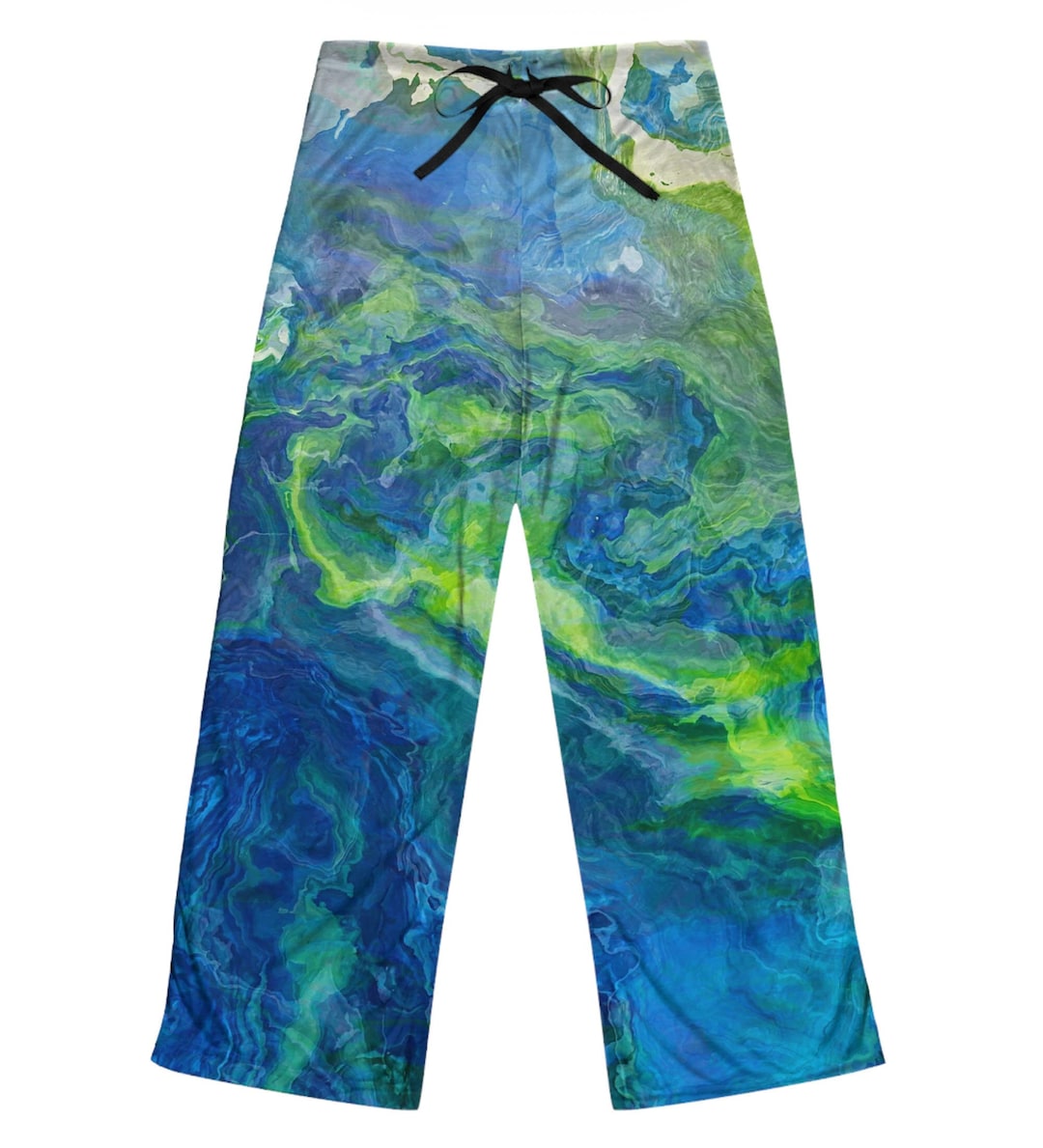 Abstract Art Pajama Pants Modern Lounge Pants With - Etsy