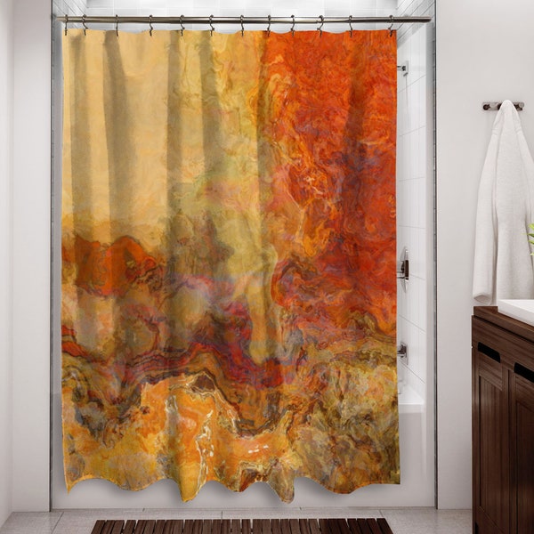 Red Shower Curtains - Etsy