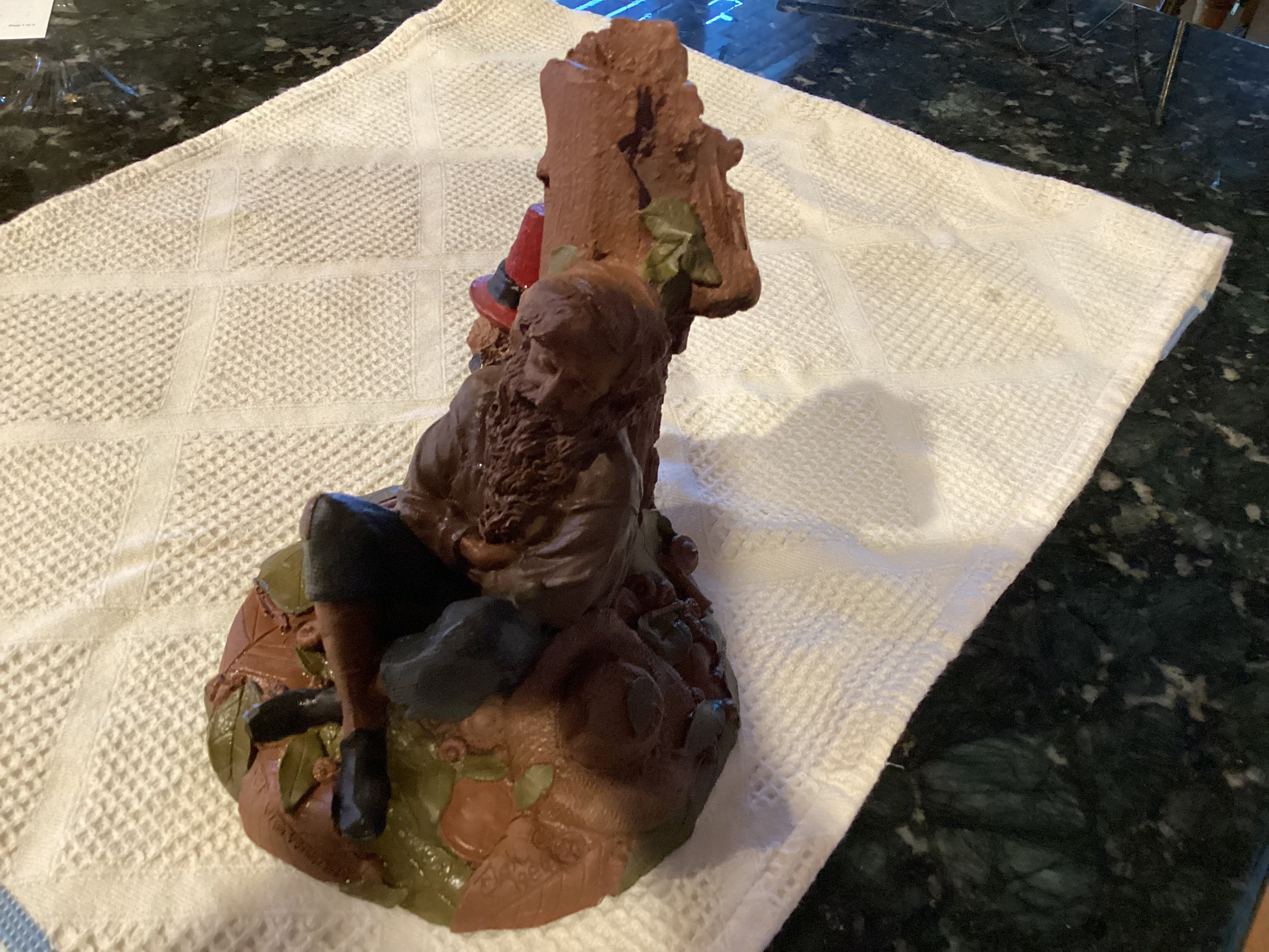 Rip Van Winkle Literary Character, Figurine/ Statue With Gnome/ Elf, by ...