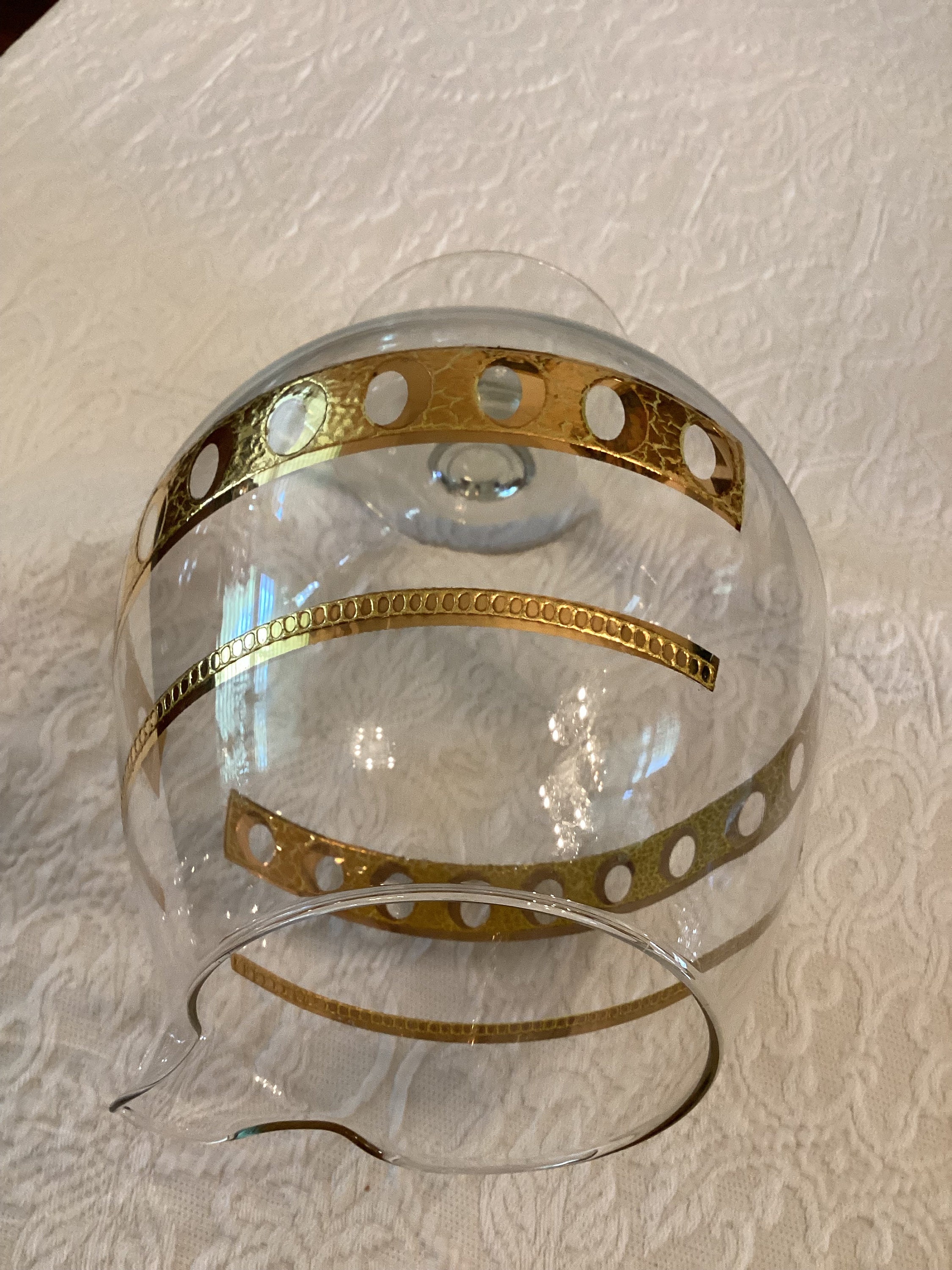 Culver Brandy Decanter, Antigua Pattern, 22K Gold Trim - Etsy