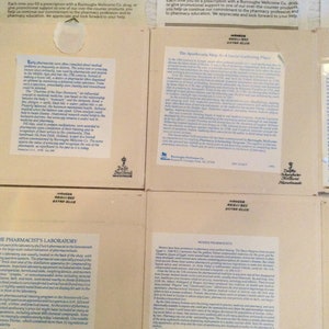 Seven Vintage Ceramic Tiles Replicas of the 17-century Dutch Pill Delft ...