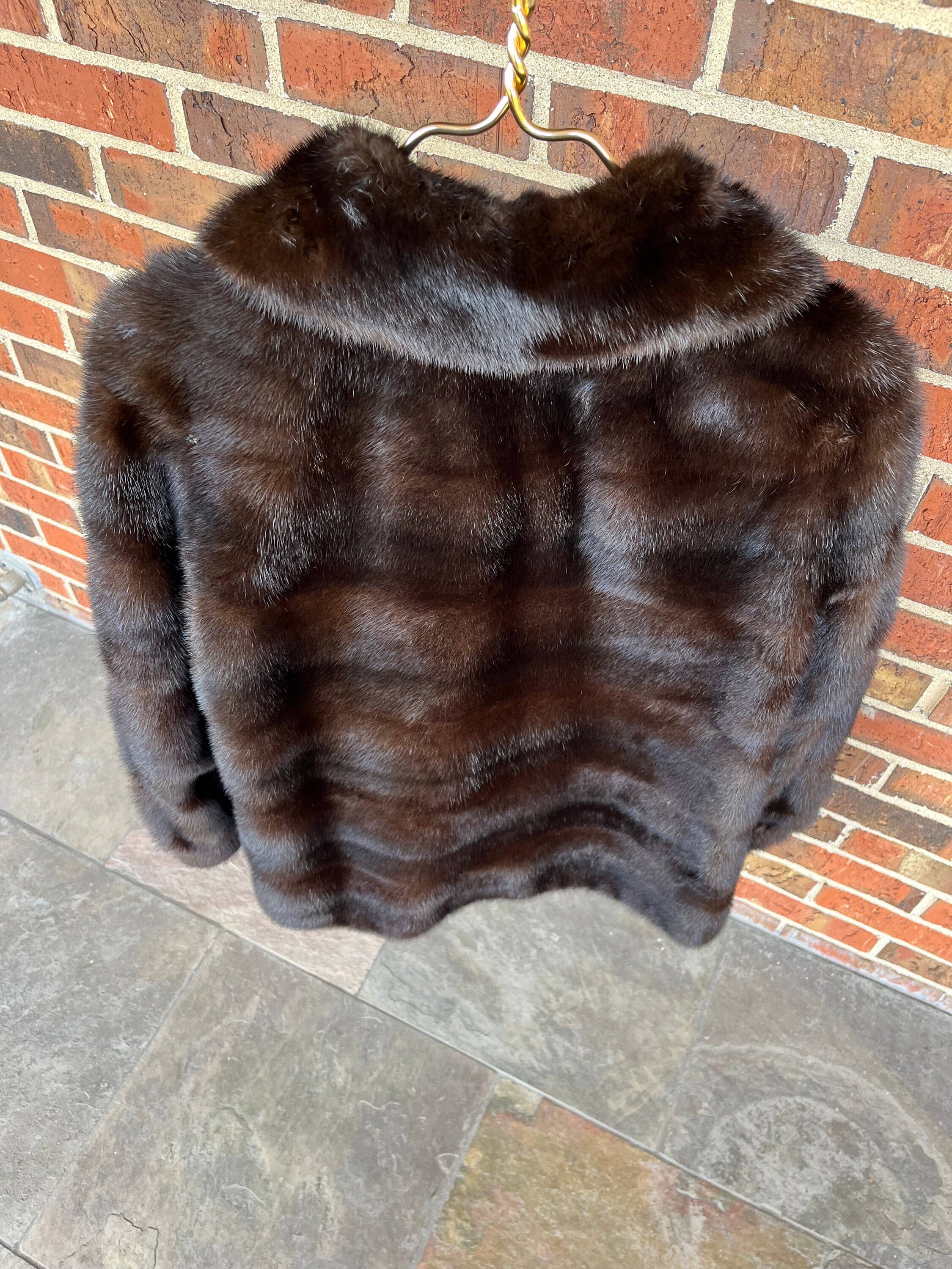 Natural Ranch Mink Fur Coat, Absolutely Beautiful Mink Revillon, Paris ...