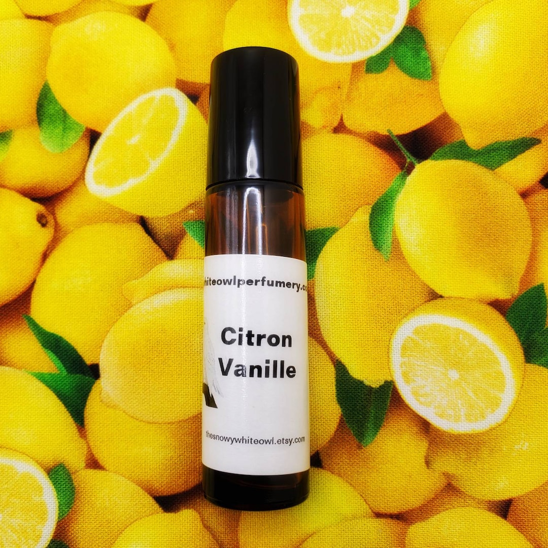 Citron Vanille Perfume Oil-lemon, Vanilla, Citrus, Meadow Mint-indie ...