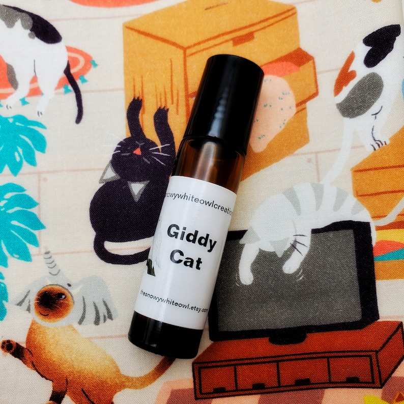 Giddy Cat Perfume Peanut Butter Banana Marshmallow Fluff - Etsy