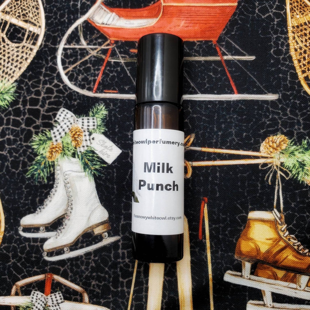 Milk Punch Perfume Oil-cane Sugar Creamy Milk Cinnamon - Etsy