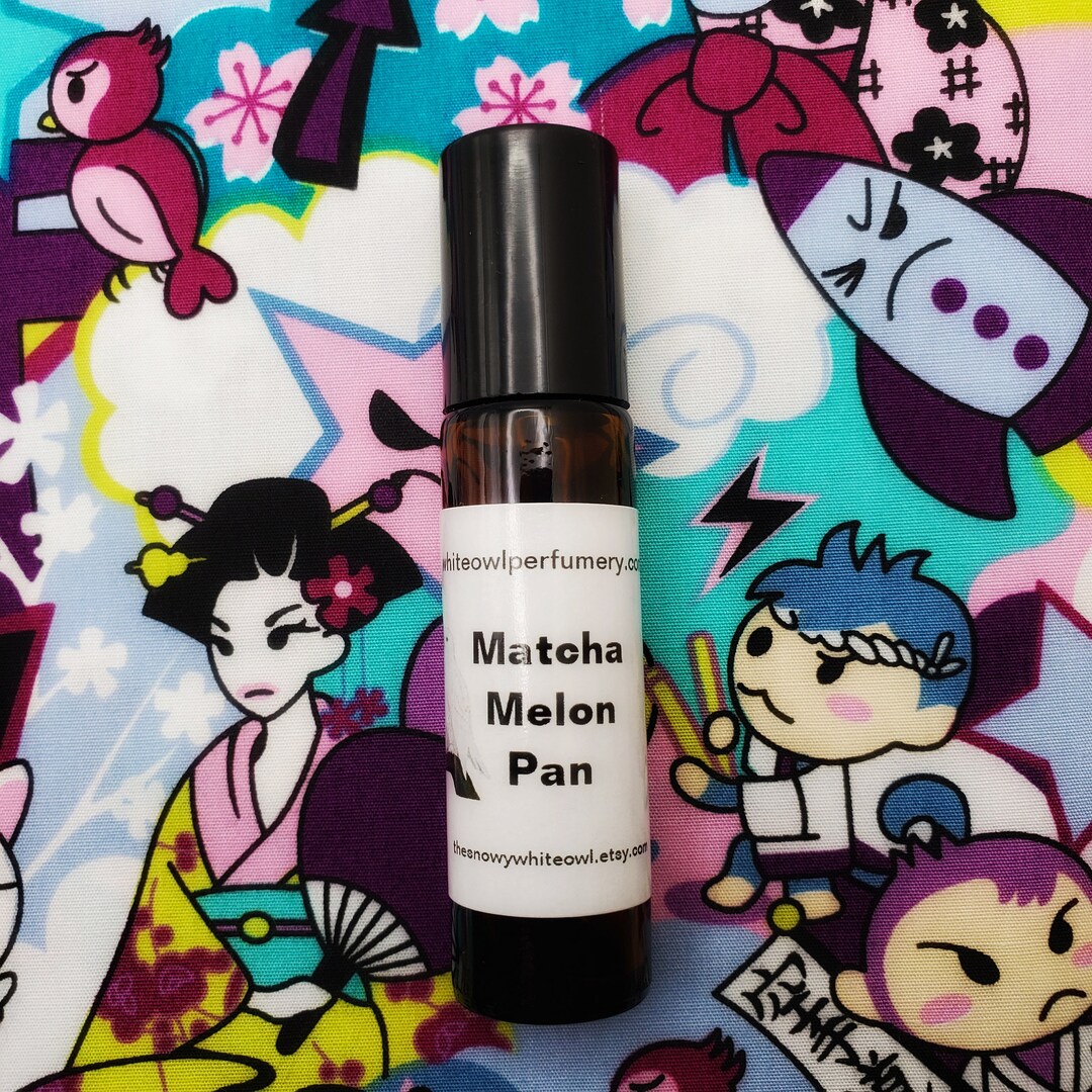 Matcha Melon Pan Perfume: Buttery Sweet Bun Rollerball - Etsy