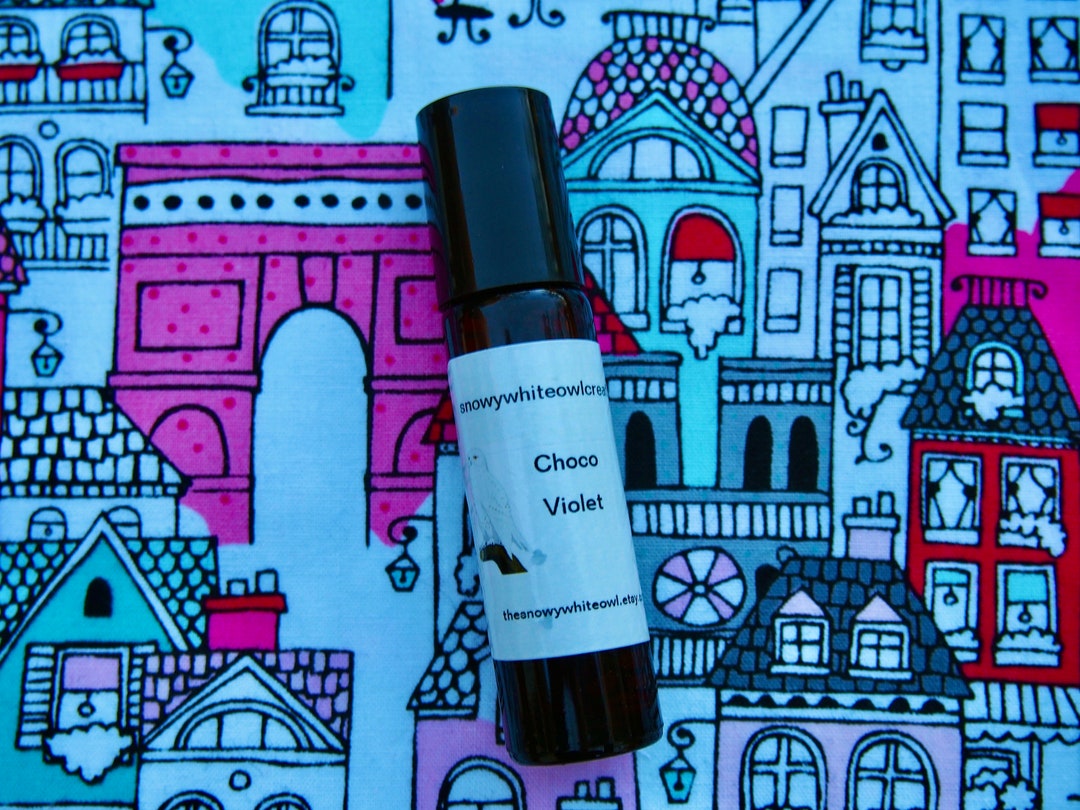Choco Violet Perfume Oil: White Chocolate, Violet & Powder - Rollerball ...