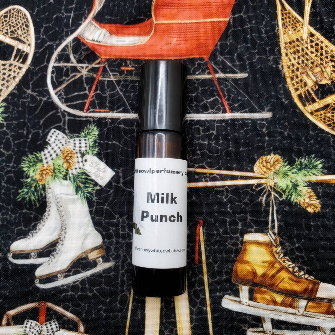 Milk Punch Perfume Oil-cane Sugar, Creamy Milk, Cinnamon Bourbon ...