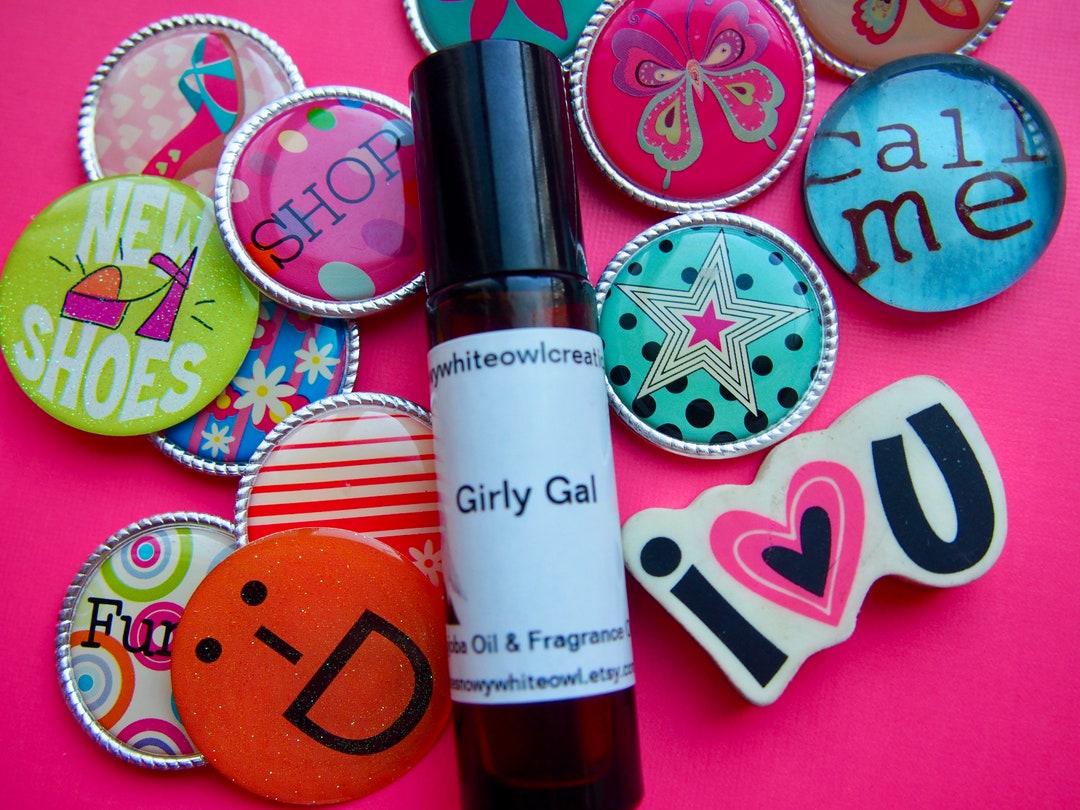 Girly Gal Perfume Oil-cotton Candy, Bubble Gum, Marshmallow- Rollerball ...