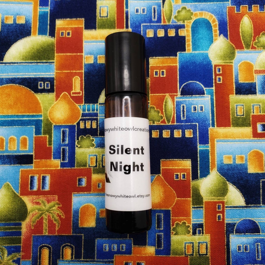 Silent Night Perfume Oil-black Frankincense, Myrrh, Orange, Golden ...