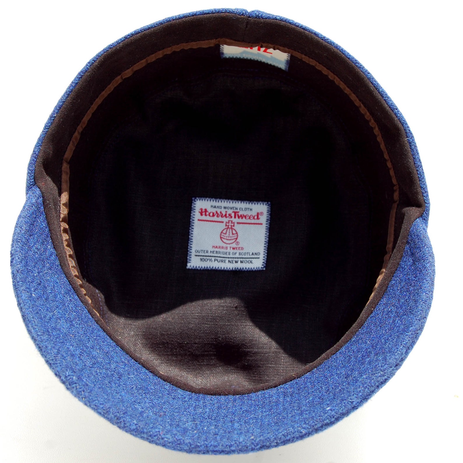 Handmade Cadet Cap in Navy Harris Tweed Fabric Zutniko by - Etsy