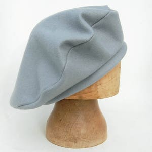 French Felt Beret, Felt Wool Beret, Classic French Beret, Designer Felt ...